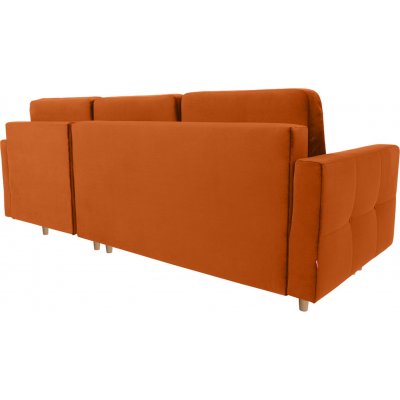 Noret sovesofa divan sofa - Orange rød - 10995 DKK - Sovesofaer ...