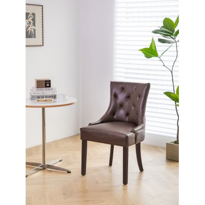 Tuva Stol - Brun vintage PU - 1395 DKK - Polstret stole - Trendrum.dk