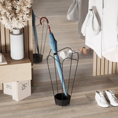 Plato 16 paraplystativ - Sort - 329 DKK - Indretning af entré - Trendrum.dk